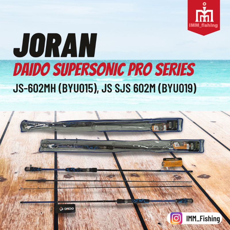Jual JORAN DAIDO SUPERSONIC PRO SERIES | Tongkat Pancing | Fishing Rod | Spinning | Shopee Indonesia