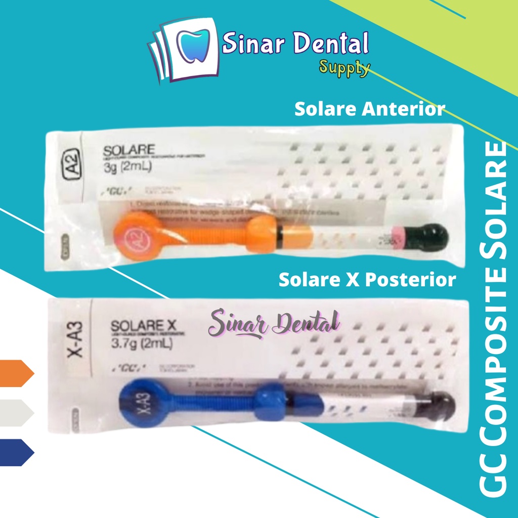 Jual Composite Solare Anterior Solare x Posterior 2ml GC / Bahan ...