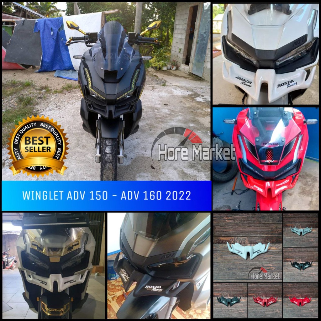 Jual WINGLET ADV 150 ADV 160 CC WINGLET HONDA ADV 150CC | Shopee Indonesia