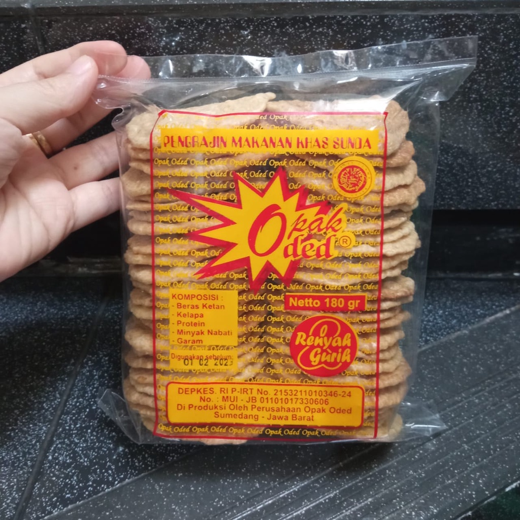 Jual OPAK SANTAN KETAN ODED KHAS SUNDA OLEH OLEH BANDUNG VIRAL SALE ...