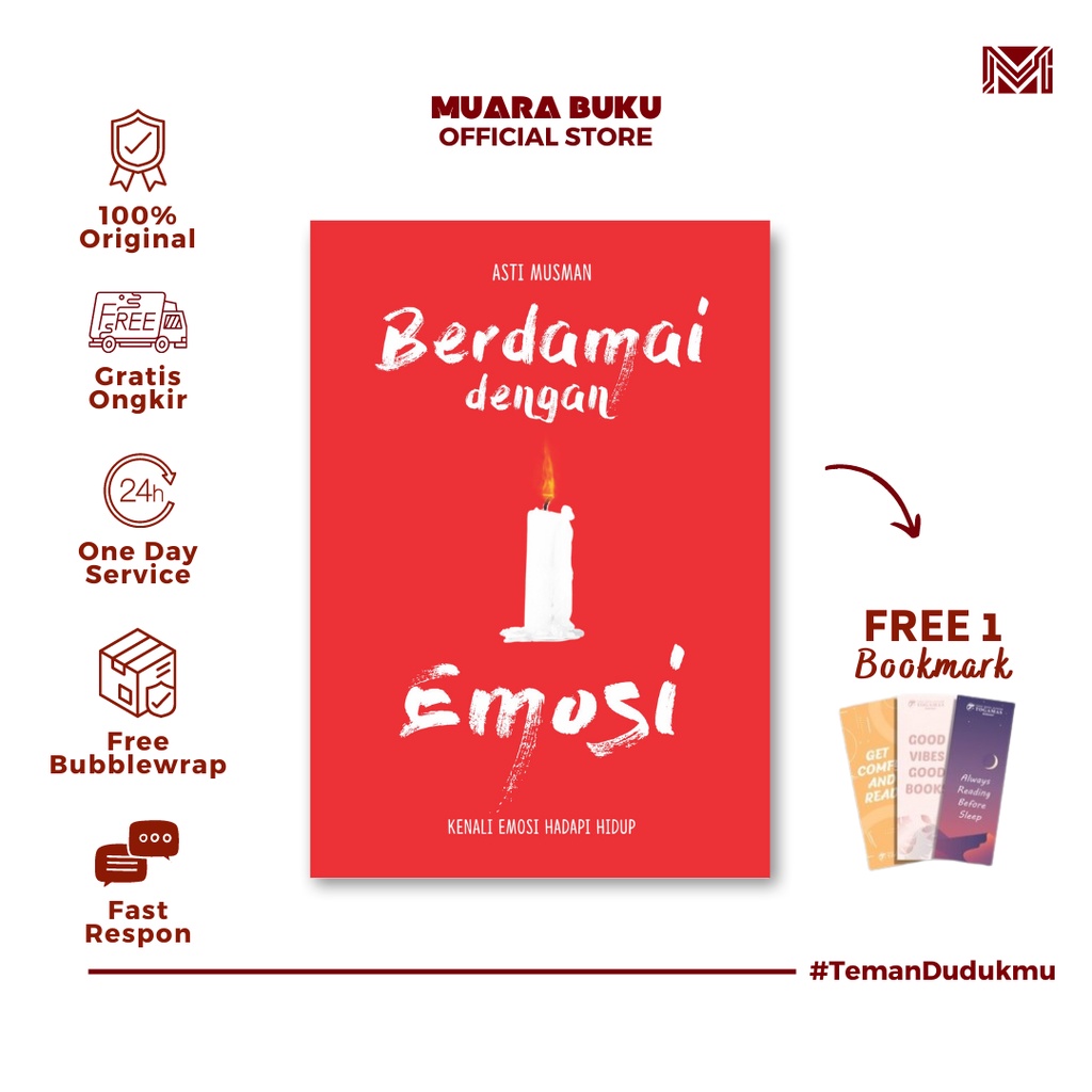 Jual Buku Motivasi Self Improvement - Berdamai dengan Emosi Kenali Emosi Hadapi Hidup - Asti ...