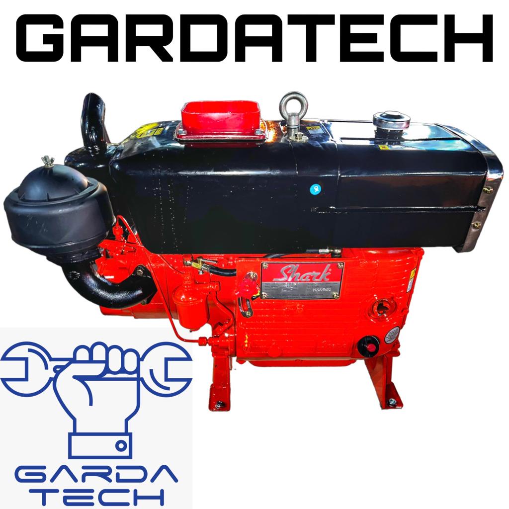 Jual Mesin Penggerak Solar Engine Diesel SHARK ZS 1100 / 16 HP model Lahar Bearing | Shopee ...