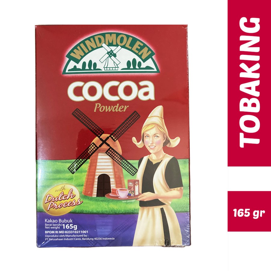 Jual Windmolen Cocoa Powder 165gr Coklat Bubuk | Shopee Indonesia