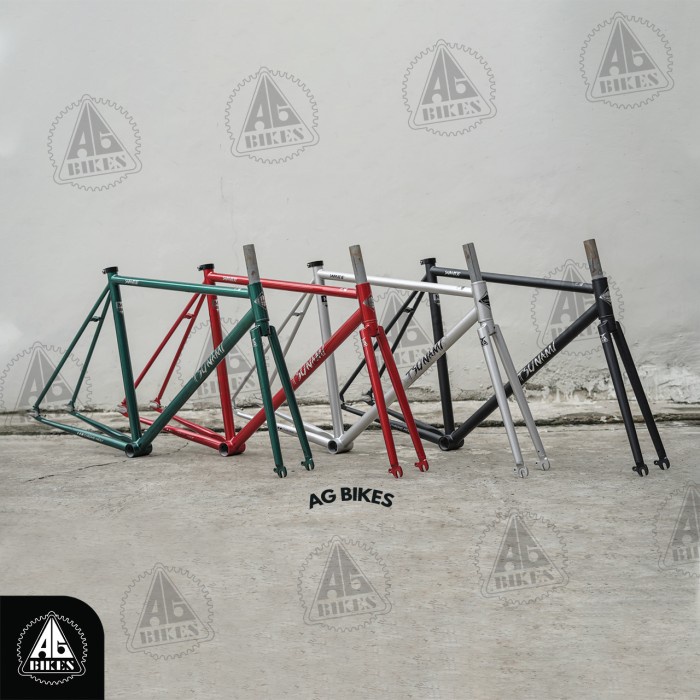 Jual Frame Frame + Fork Tsunami Snm 4130 Chromoly | Shopee Indonesia