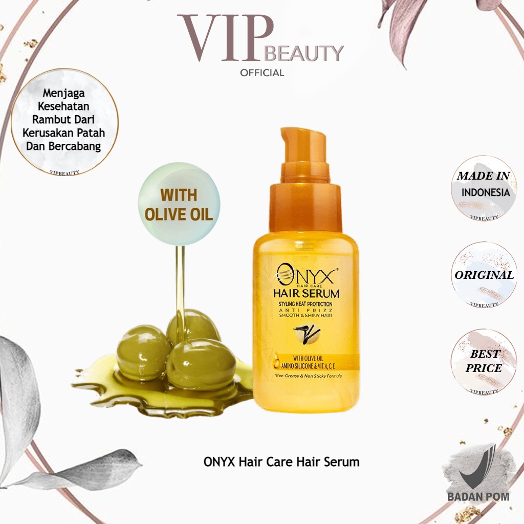 Jual ONYX Hair Care Hair Serum 65ml | Shopee Indonesia