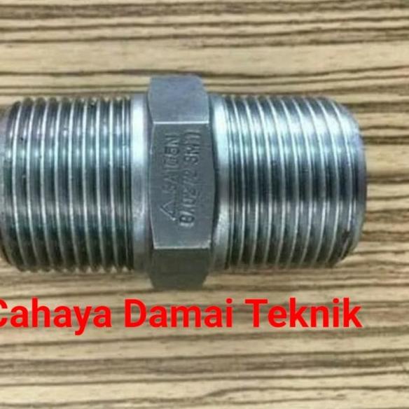 Jual Double nepel besi class 3000 NPT 1 1/4" - Dobel nepel class 3000 A105 | Shopee Indonesia