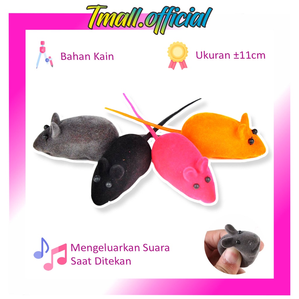 Jual TMALL Mainan Tikus Interaktif Mencit Kucing Cat Toys Bentuk Tikus ...
