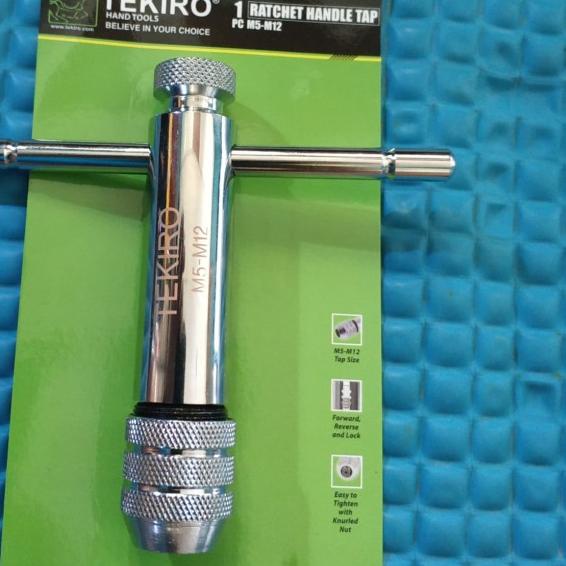 Jual Gagang Handle Tap Rachet M5-M12 Tekiro - Hand Tap M5-M12 Tekiro ...