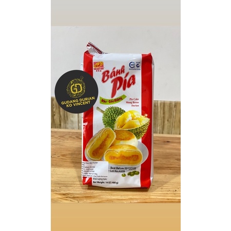 Jual Pia durian asli banh pia chay tanhuevien 400gr - Gudang Durian Ko ...
