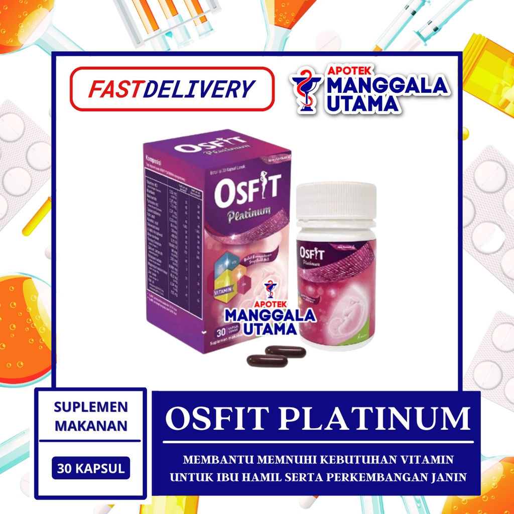 Jual OSFIT PLATINUM ISI 30 KAPSUL | Shopee Indonesia