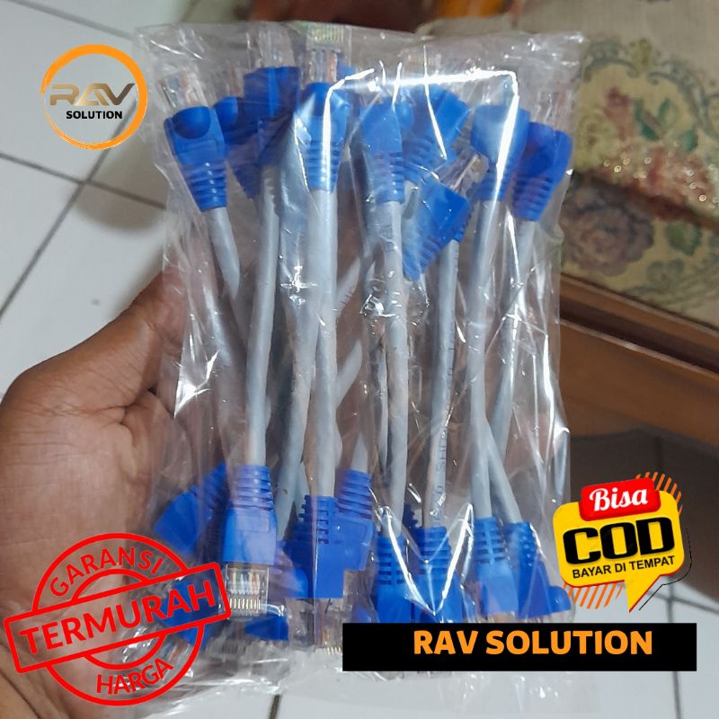 Jual PAKET KABEL LAN SERVER GIGABYTE BELDEN CAT 6 ISI 10 PCS 15/20/25 ...