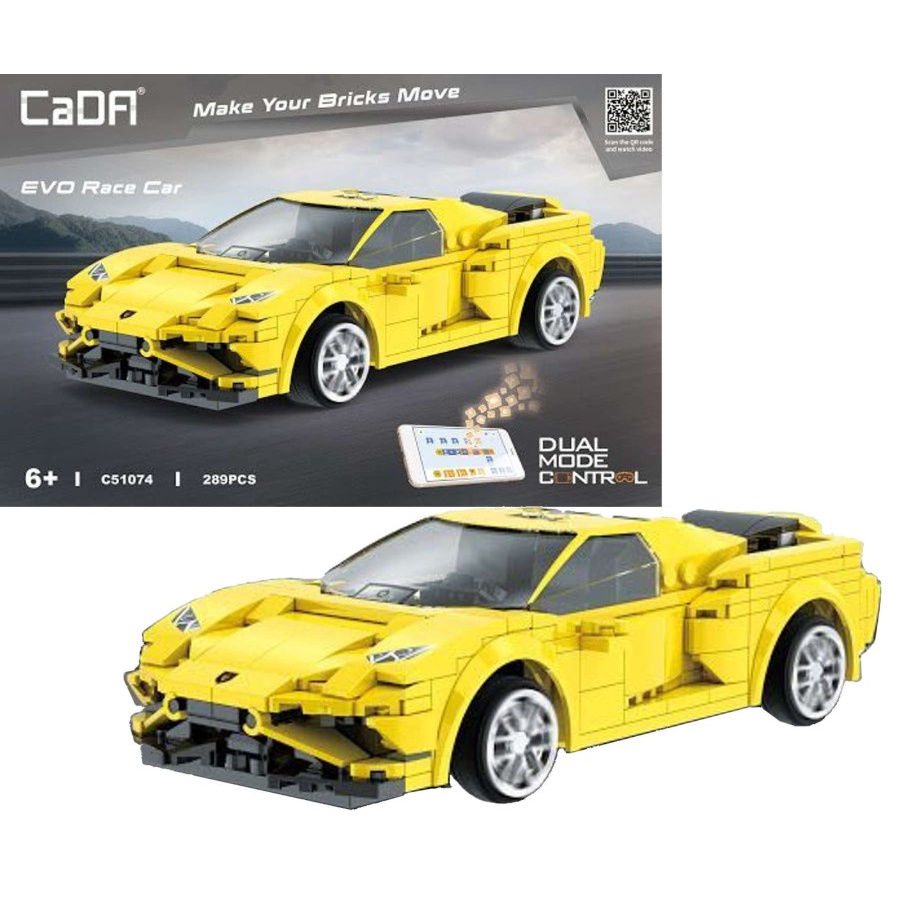 Jual Double E CaDA Bricks Evo Race Car C51074W Dual Mode Control ...