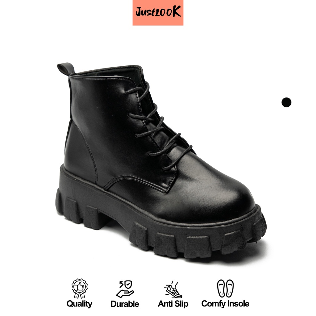 Jual JustLook Kyujin Boots Sepatu Sneakers Wanita Sneakers Shoes ...