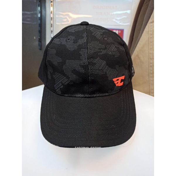 Jual CARDINAL Original Hat Topi Jeans Hitam 413 Loreng | Shopee Indonesia