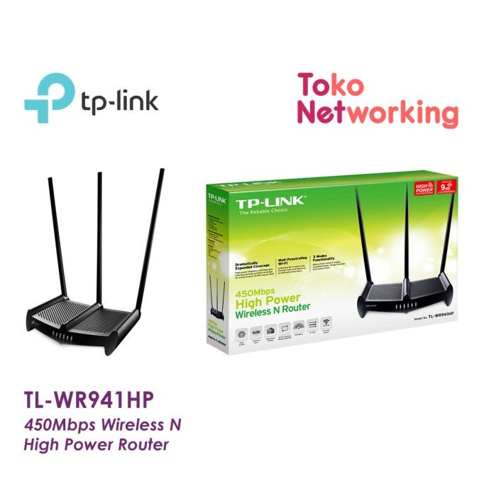 Jual Tplink Tl Wr 941Hp 450Mbps High Power Wireless N Router Wr941Hp ...