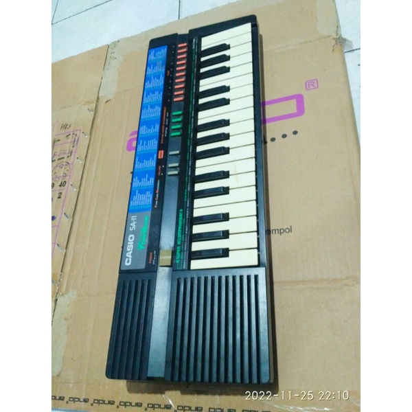 Jual keyboard/piano Casio sa 11, second normal | Shopee Indonesia