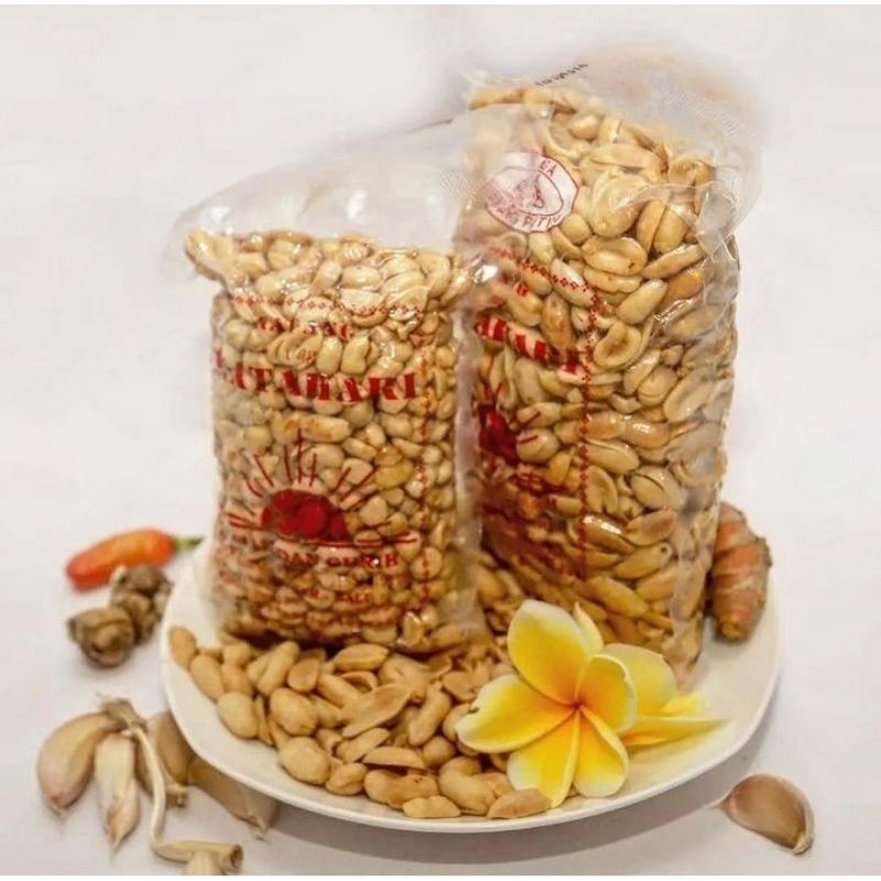 Jual Kacang Matahari Bali 250gr Rasa original & bawang putih oleh oleh ...
