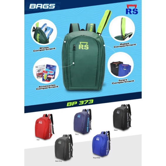 Jual tas RS BP 373/tas ransel rs player 373 | Shopee Indonesia