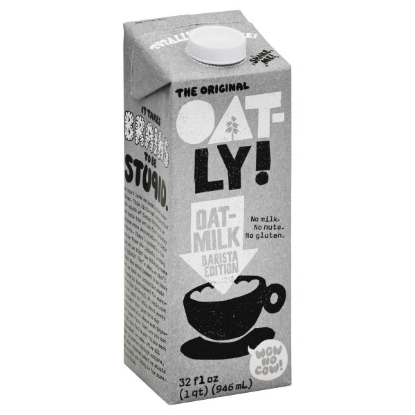 Jual Susu oat gandum milk oatmilk oatmeal Oatly Barista vegan 1 Liter ...