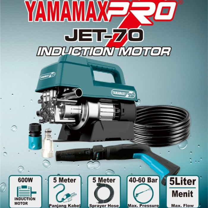 Jual MESIN STEAM YAMAMAX PRO JET 70 Mesin Jet Cleaner Cuci Mobil Motor ...