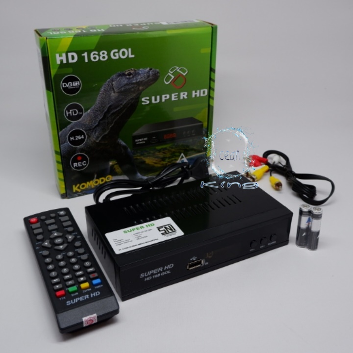 Jual Set Top Box Digital Super HD- 168 GOL / STB Tv Digital 168 GoL | Shopee Indonesia