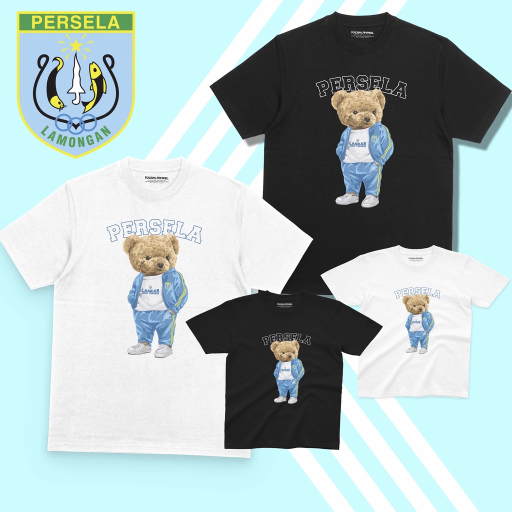 Jual Kaos Persela Lamongan " Bear Persela" - LA Mania / Curva Boys 1967 ...