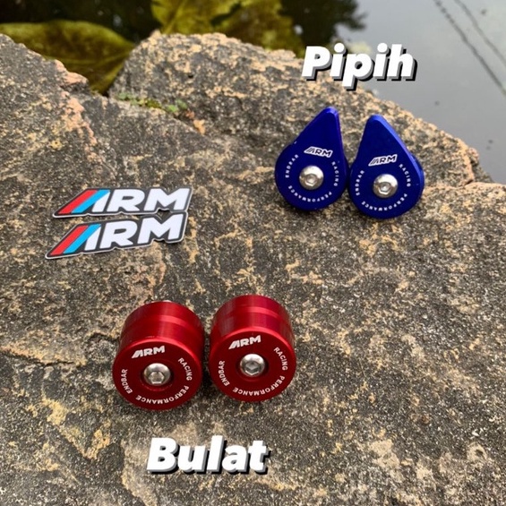 Jual Jalu Stang Motor Bandul Stang End Bar Full CNC Merek ARM Universal ...