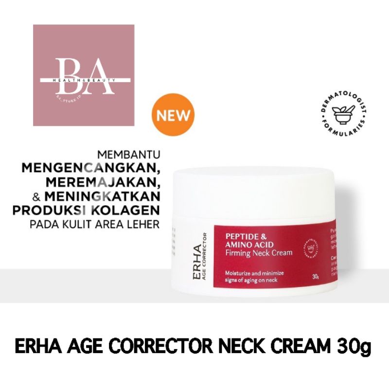 Jual ERHA AGE CORRECTOR FIRMING NECK CREAM 30gr - Krim leher | Shopee ...