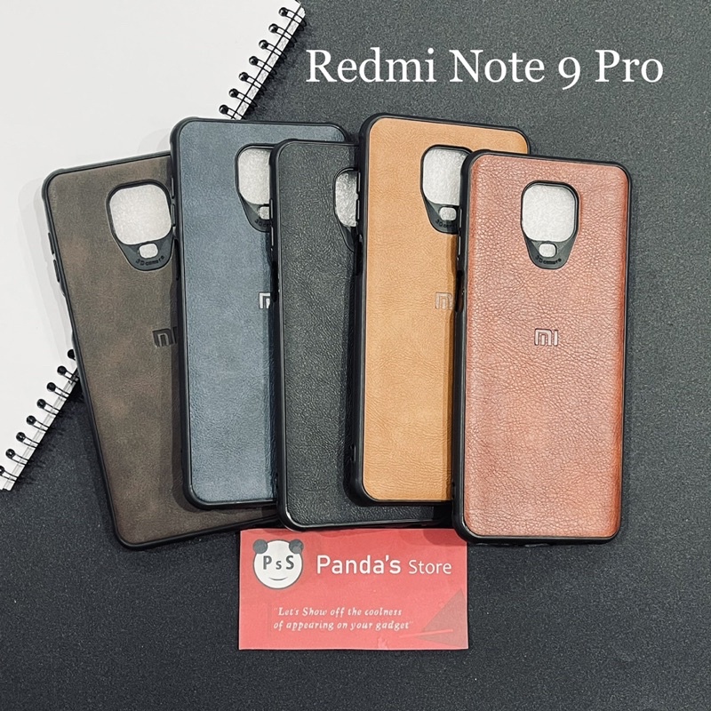 Jual Leather Case Redmi Note 9 Pro Softcase Kulit Elegan Casing Slim ...