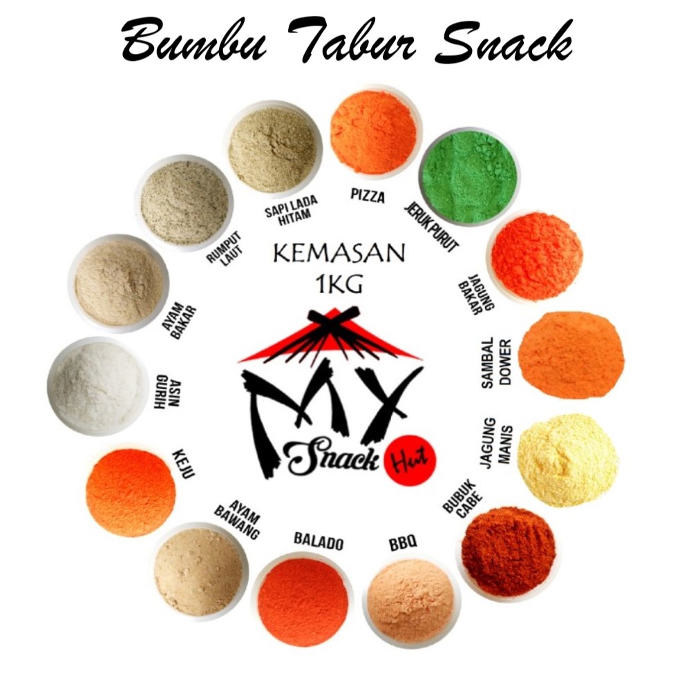 Jual BUMBU TABUR 1KG - TOPPING KENTANG JAGUNG SALT AND PEPPER SEAWEED ...