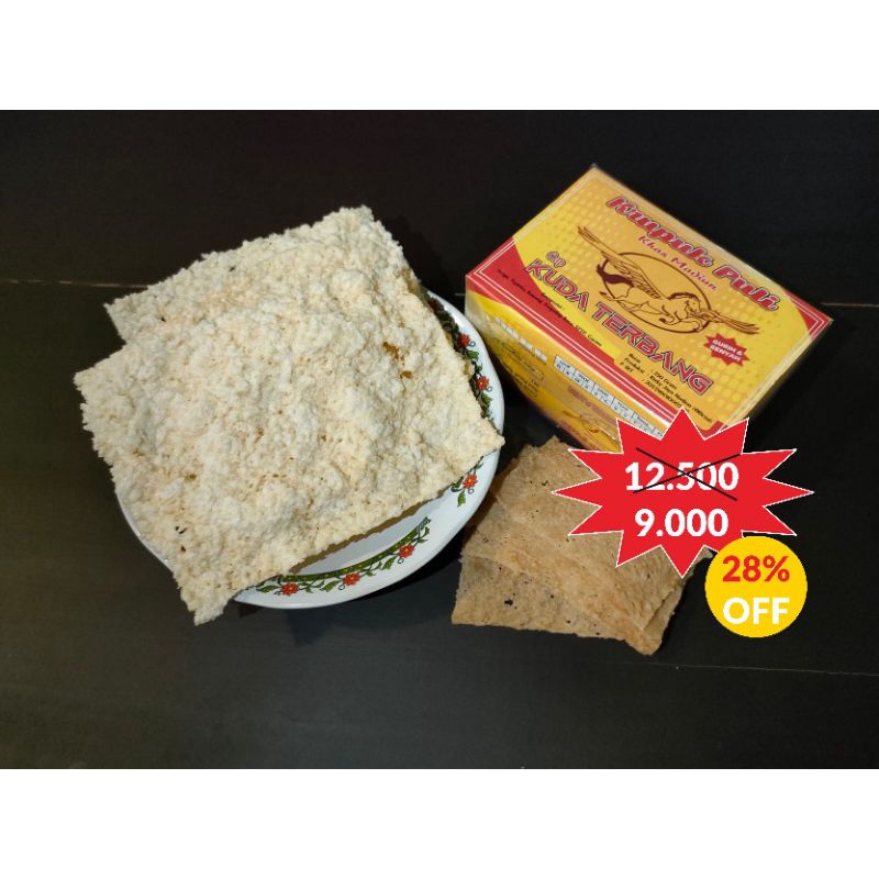 Jual Krupuk Puli/Lempeng/Gendar/Oleh Oleh Khas Madiun Kemasan 250 Gram ...