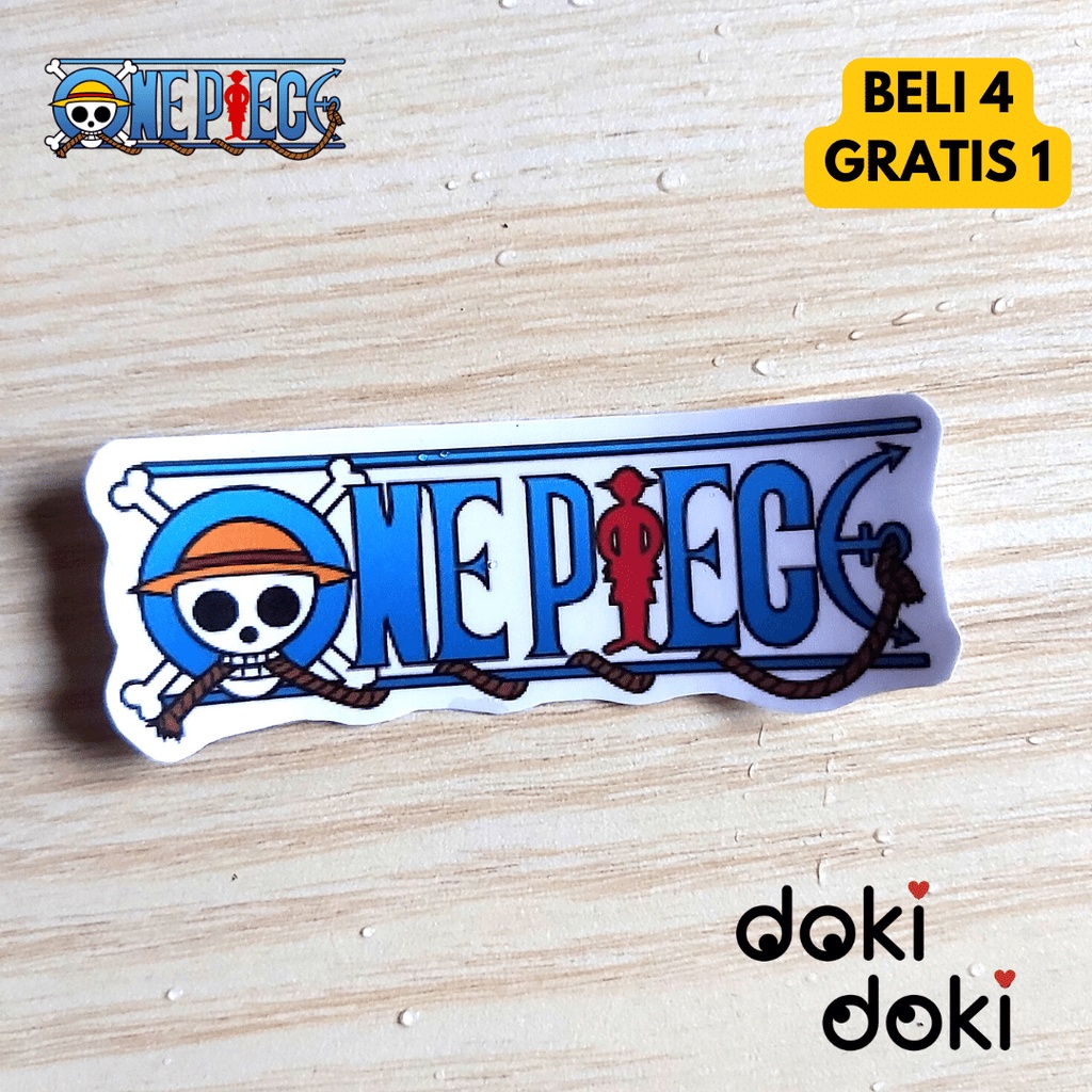 Jual STICKER ANIME LOGO ONE PIECE | Shopee Indonesia