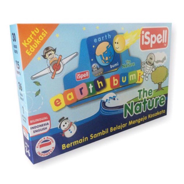 Jual Kartu Edukasi Puzzle Kayu Mainan Edukatif Belajar Alam Abjad Anak ...