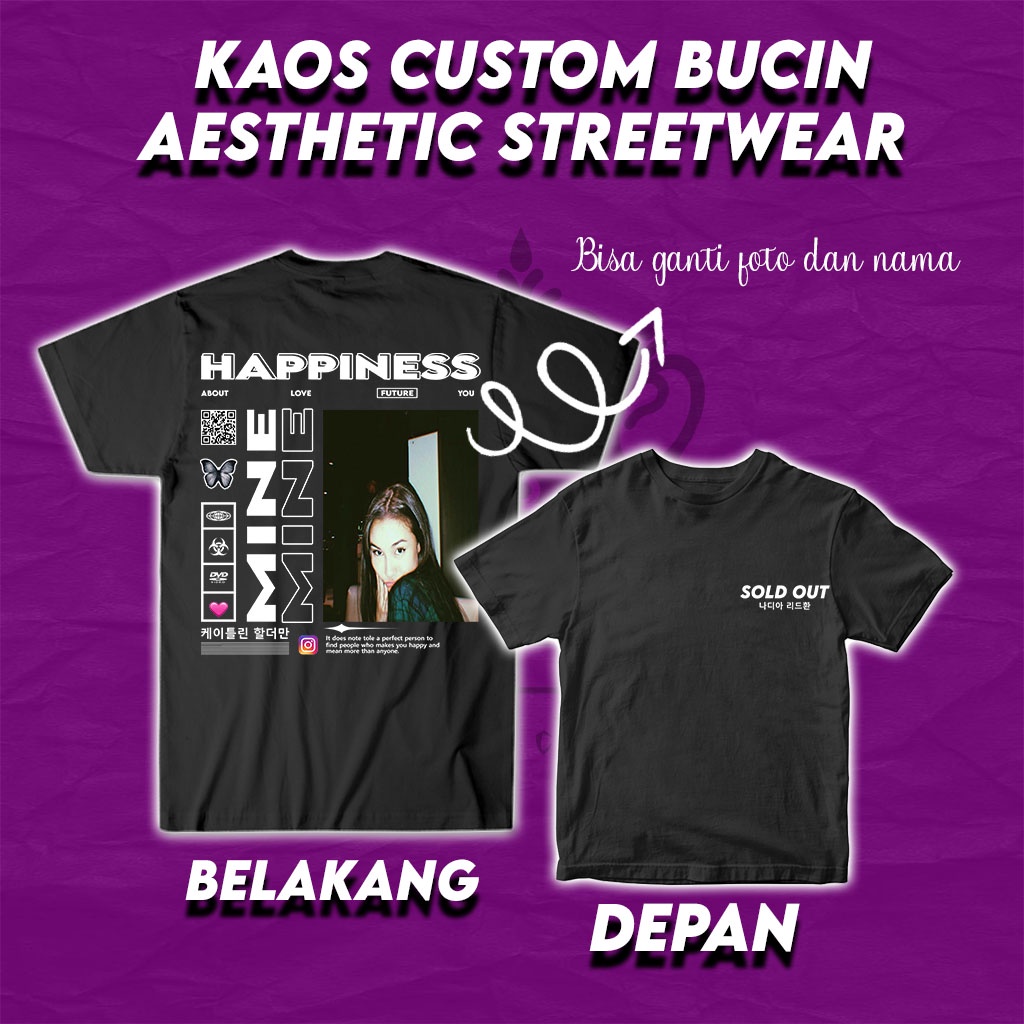 Jual Kaos Baju CUSTOM FOTO STREETWEAR BISA REQUES DESIGN PACAR KALIAN ...