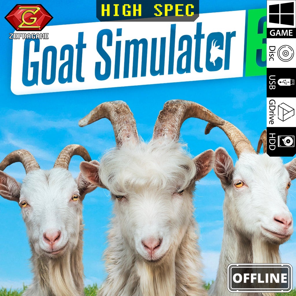 Jual GOAT SIMULATOR 3 PC Full Version | Shopee Indonesia