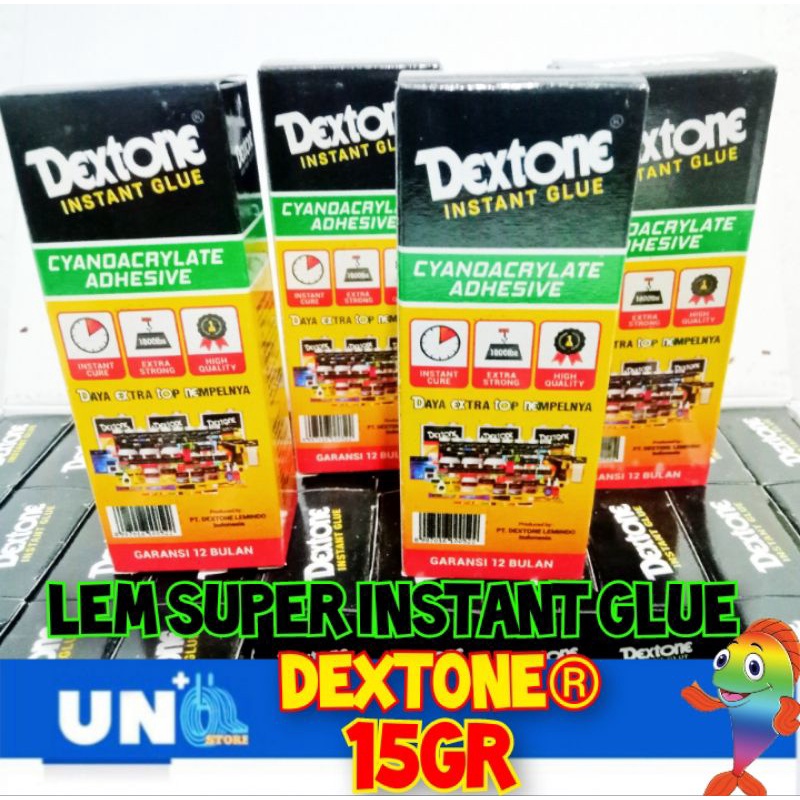 Jual LEM DEXTONE INSTANT GLUE / POWER GLUE / LEM KOREA 15GR | Shopee Indonesia