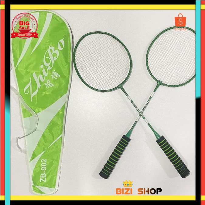 Jual Raket Bulu Tangkis Badminton Dewasa Racket Kuat enteng isi 2 + Tas ...