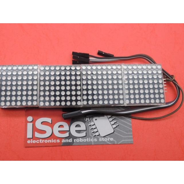 Jual Max7219 Dot Led Matrix Mcu Control Led Display Module For Arduino Rasp Shopee Indonesia