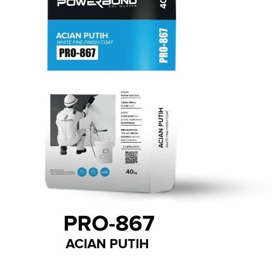 Jual POWERBOND PRO-867 ACIAN PUTIH 40KG HARGA KIRIM JABODETABEK ...