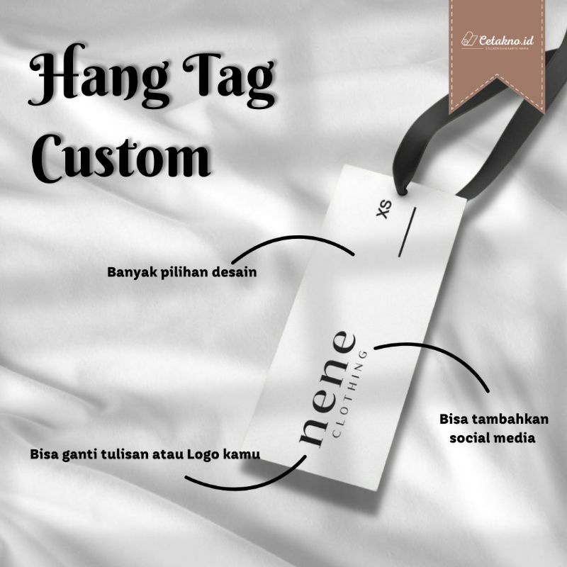 Jual HANG TAG / LABEL BAJU / LABEL HIJAB / LABEL HARGA / PRICE TAG ...