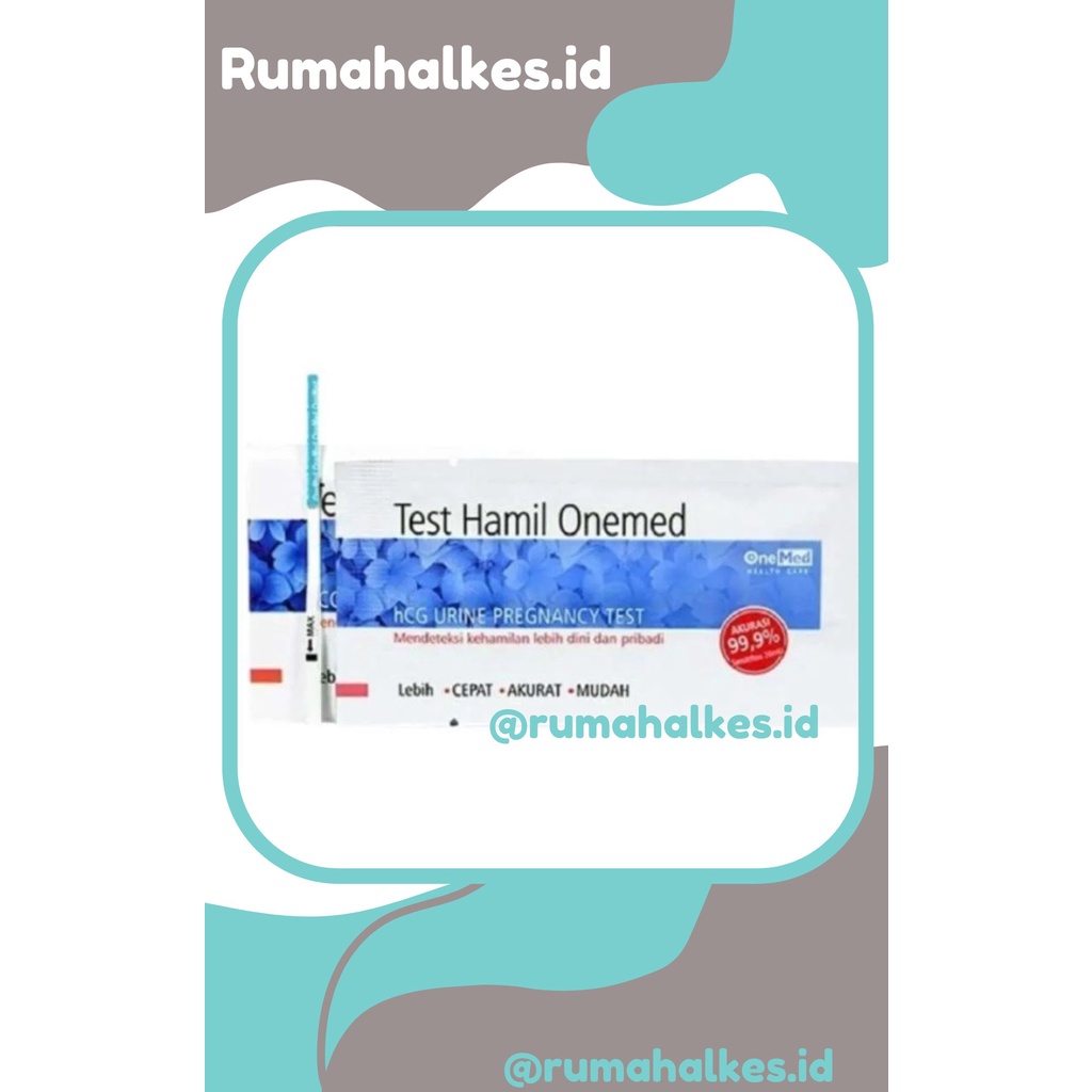 Jual Tespek Alat Tes Kehamilan Tes Hamil Alat Test Pack Onemed | Shopee ...