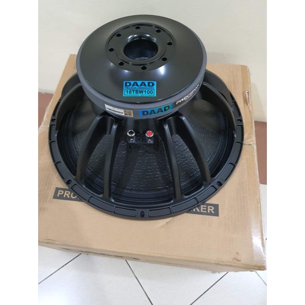 Jual SPEAKER SUBWOOFER DAAD 18 inch 18TBW100 ORIGINAL | Shopee Indonesia