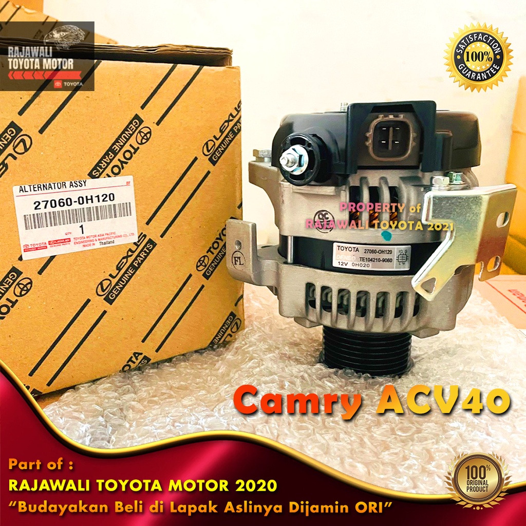 Jual Altenator Dinamo Ampere Camry 2006-2012 & Hybrid ACV40 Alternator ...