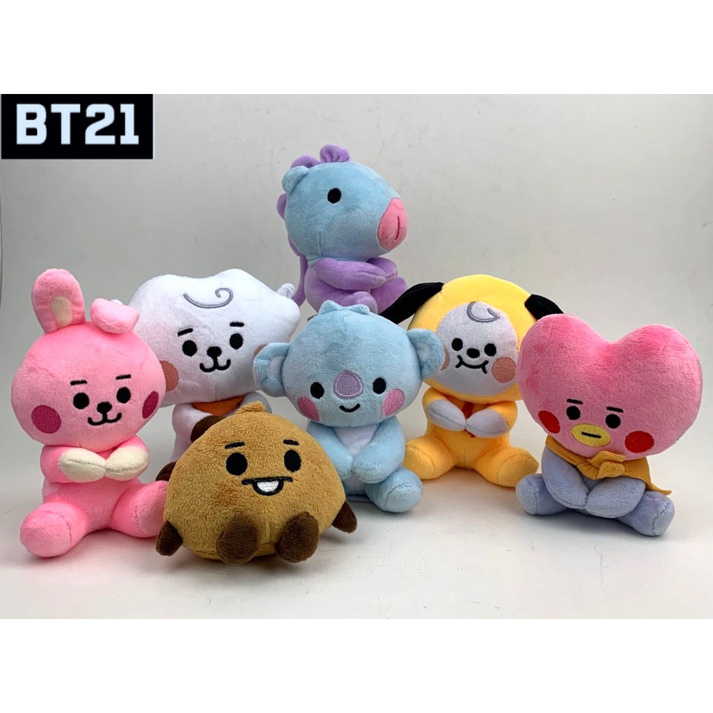 Jual Boneka karakter bt21 Cooky Koya Tata Mang Chimmy RJ Shooky ...
