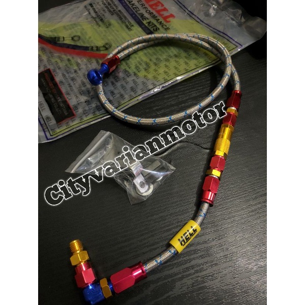 Jual Kabel Selang Rem Depan PSI Serat 95CM Thailand Universal | Shopee ...
