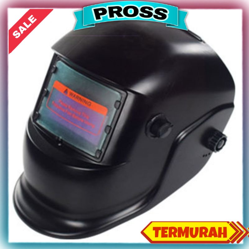 Jual Helm Las Otomatis Auto Darkening Welding Helmet / Topeng Las / Hem ...