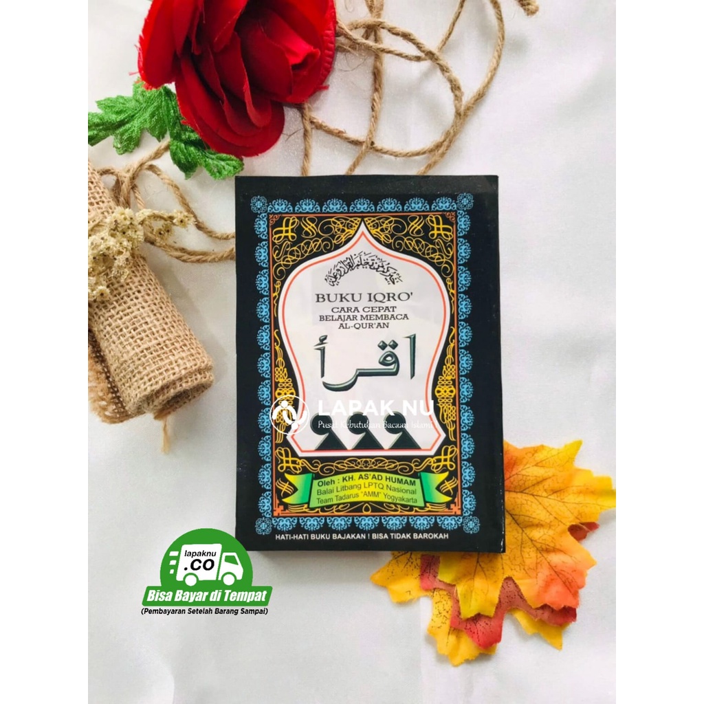 Jual Buku Iqro' bendel KECIL (HITAM) Cara Cepat Belajar Membaca Al ...