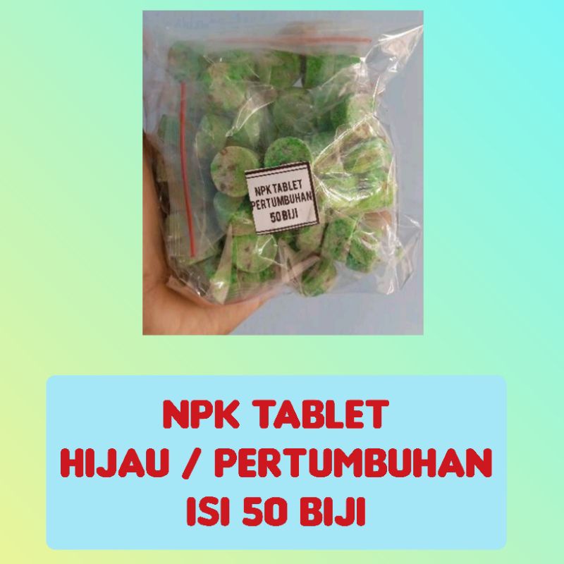 Jual Pupuk npk tablet golden star isi 50 biji | Shopee Indonesia