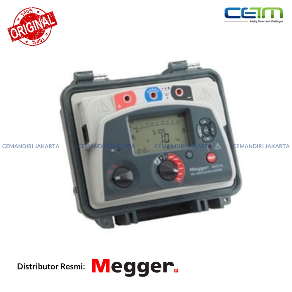 Jual MEGGER MIT515 5kV Insulation Resistance Tester | Shopee Indonesia