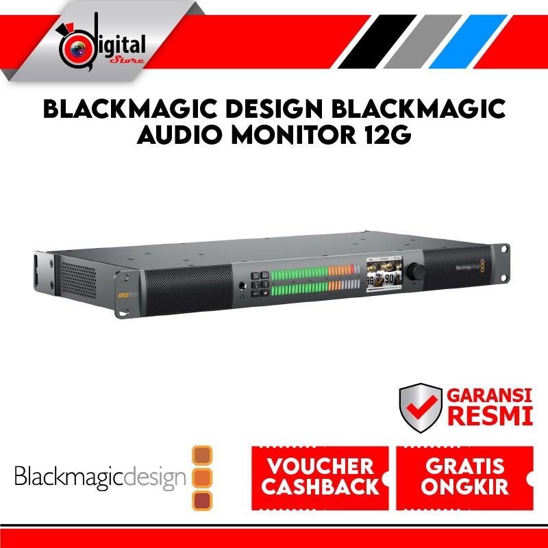 Jual Blackmagic Design Blackmagic Audio Monitor 12G | Shopee Indonesia